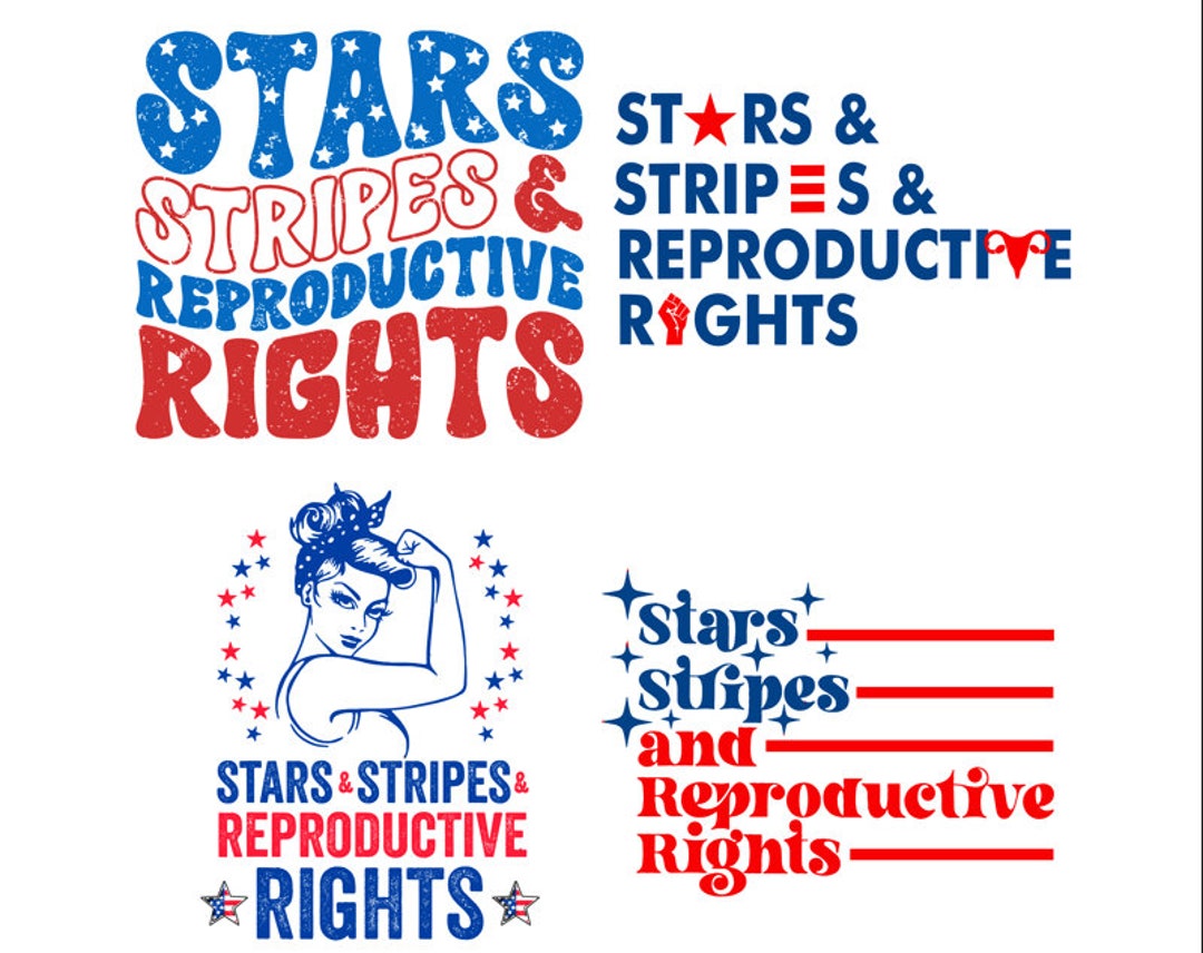 Stars Stripes Reproductive Rights Png, 4th of July Svg, Patriotic Svg ...