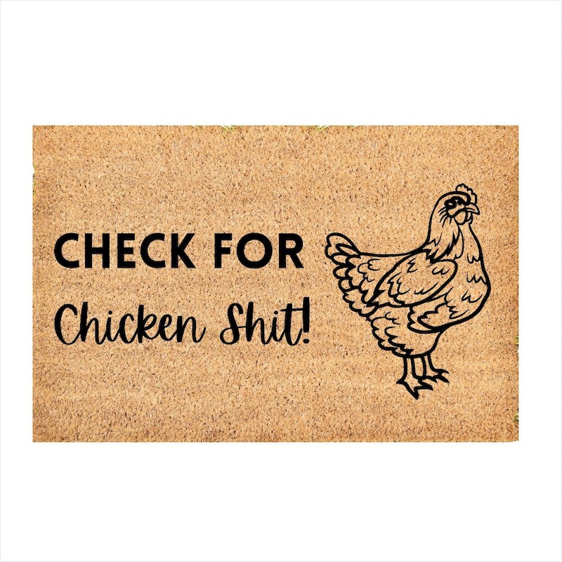 Chicken Poop Sign - Etsy