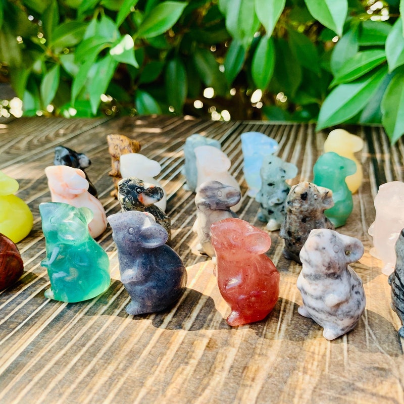 Crystal Mouse - Etsy