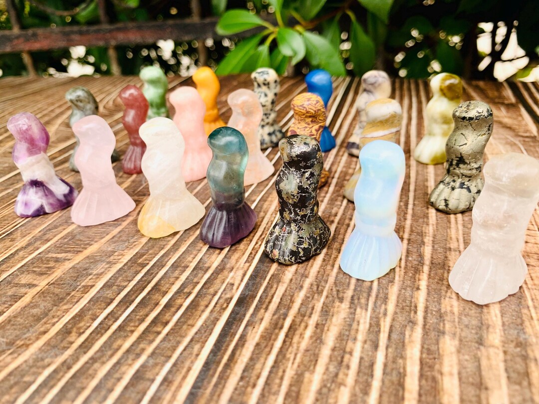 1.5'' Handmade Crystal Magic Broom, Home Decor, Energy Crystal, Healing ...