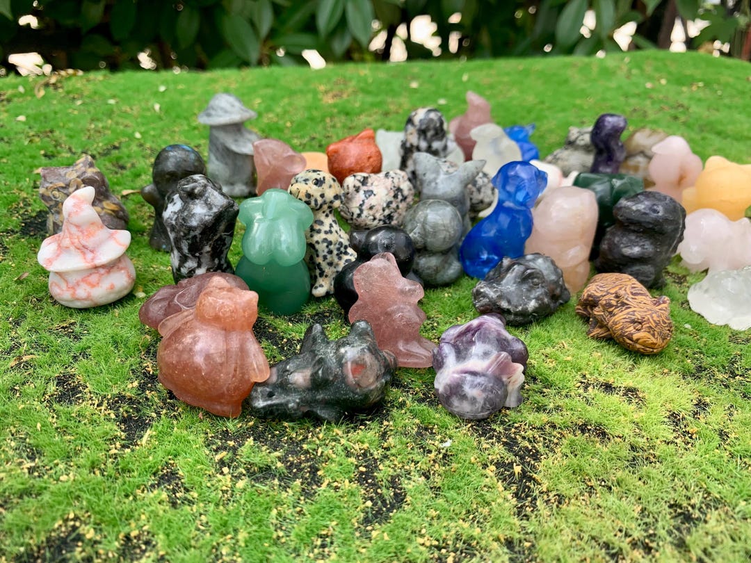 Hand-carved Crystal Carvings Figurine, Crystal Decor, Crystal Gift ...