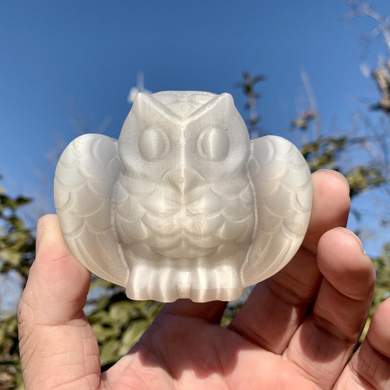 Crystal Owl - Etsy
