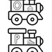 Alphabet Train Coloring Pages - Preschool & Kindergarten Printables ...