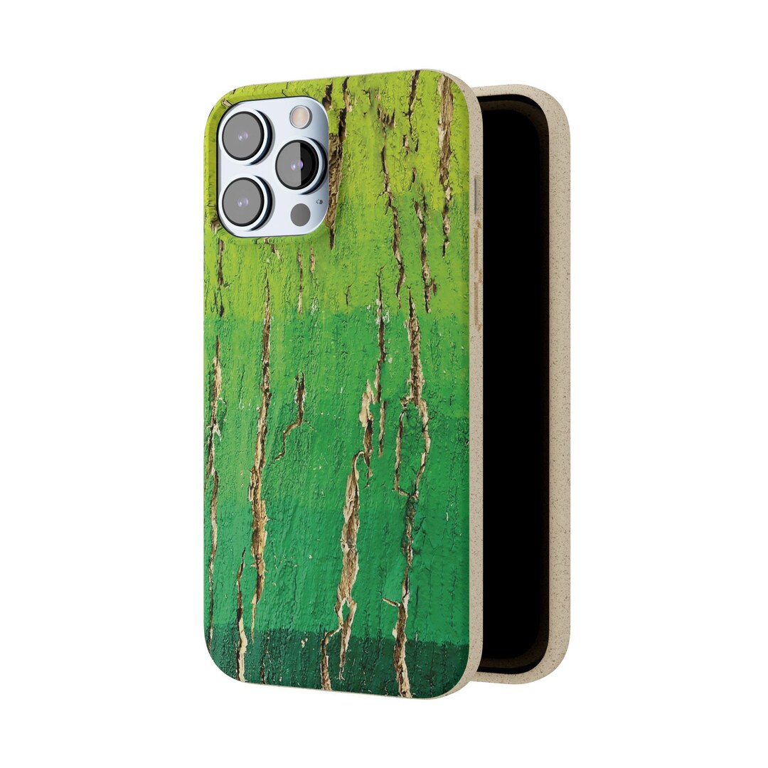 Lemon Lime Ombre - Oaxaca, Mexico Tree Trunk Painting - iPhone 16 15 14 ...