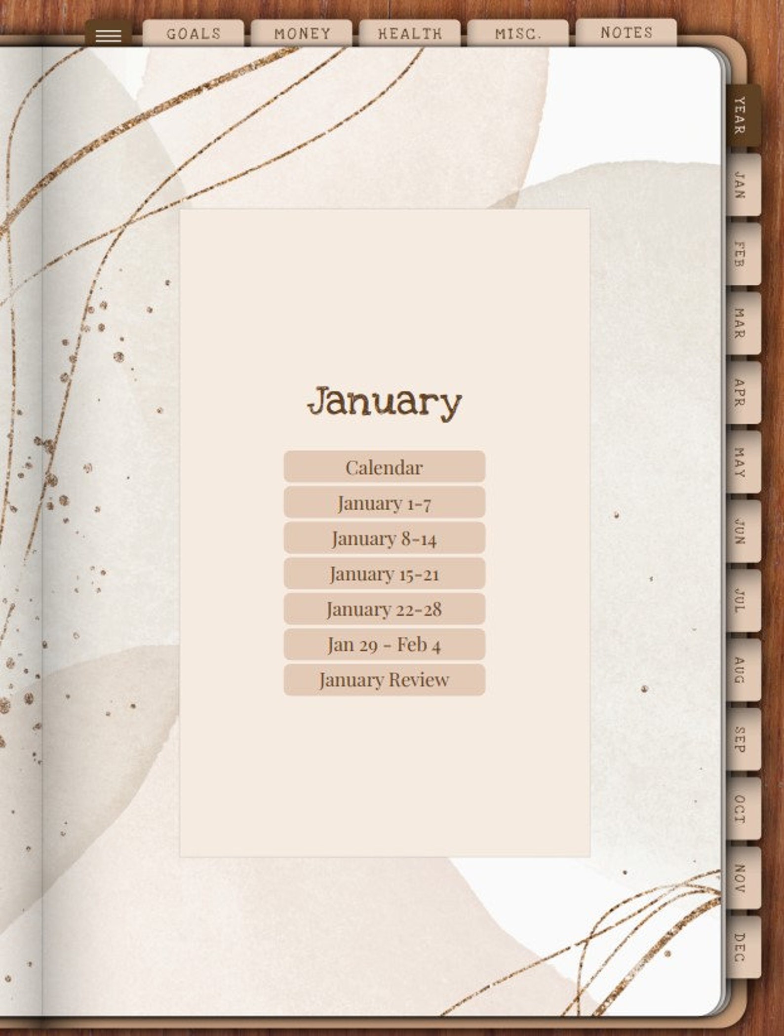 2024 Ultimate Digital Planner Interactive PDF Daily, Weekly, Monthly ...
