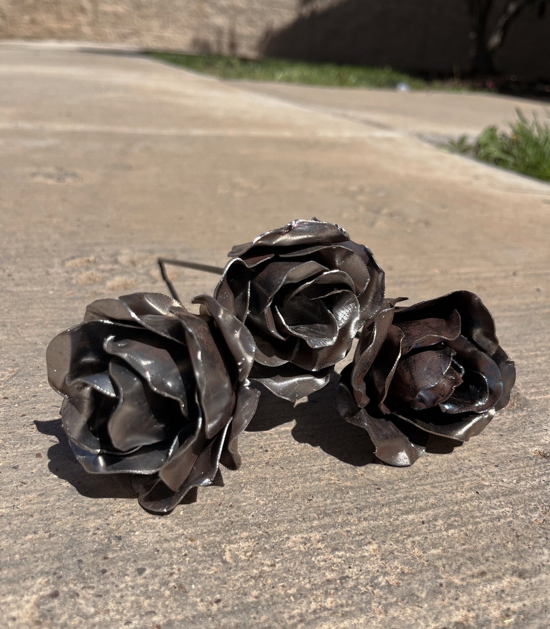 Welded Roses Set - Etsy