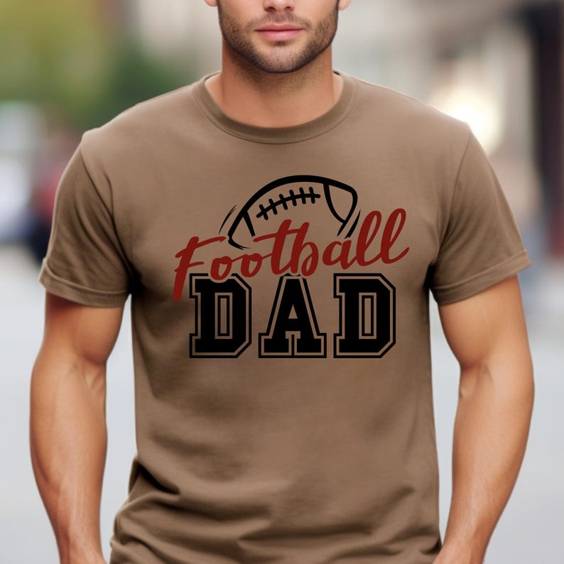 Football Shirt for Dad Football Dad T-shirt Game Day Football Shirt for ...