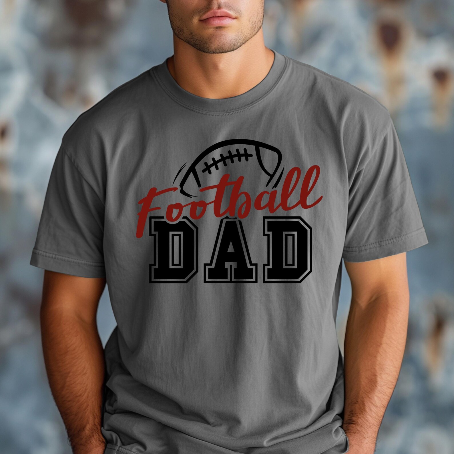 Football Shirt for Dad Football Dad T-shirt Game Day Football Shirt for ...