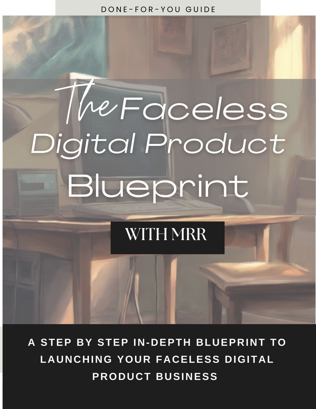 The Faceless Digital Product Blueprint - Etsy