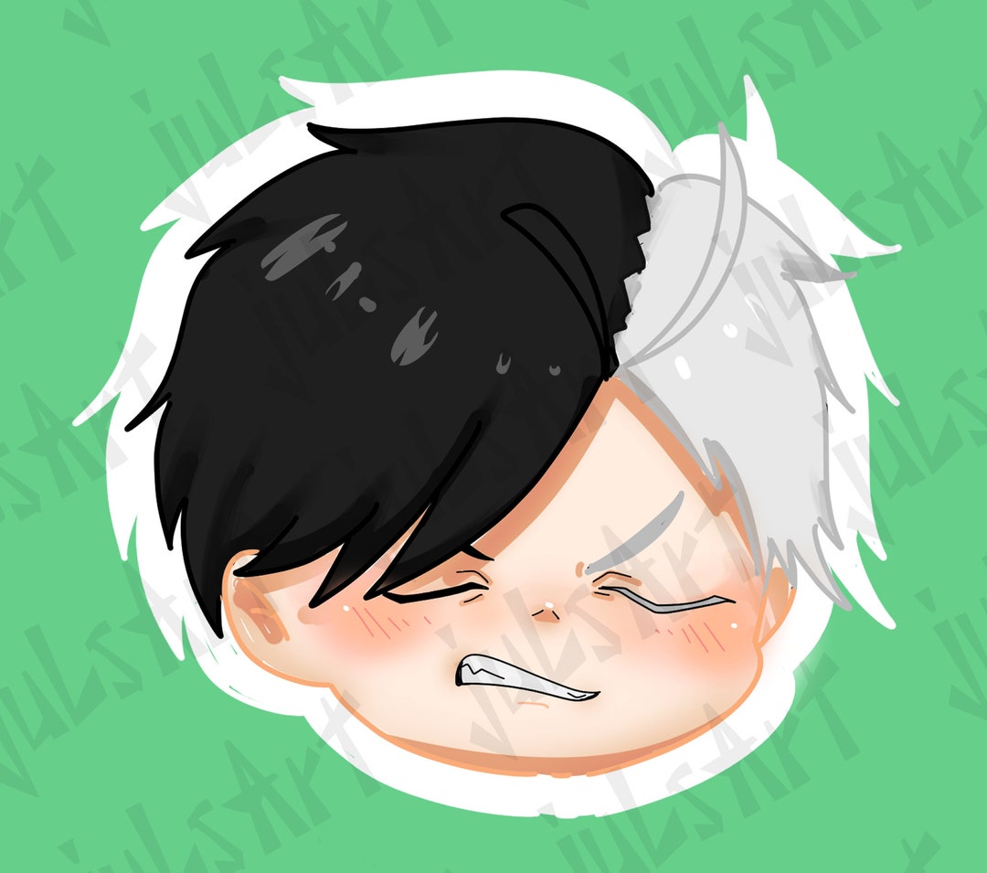 Chibi PNG Wind Breaker Stickers Anime Art - Etsy