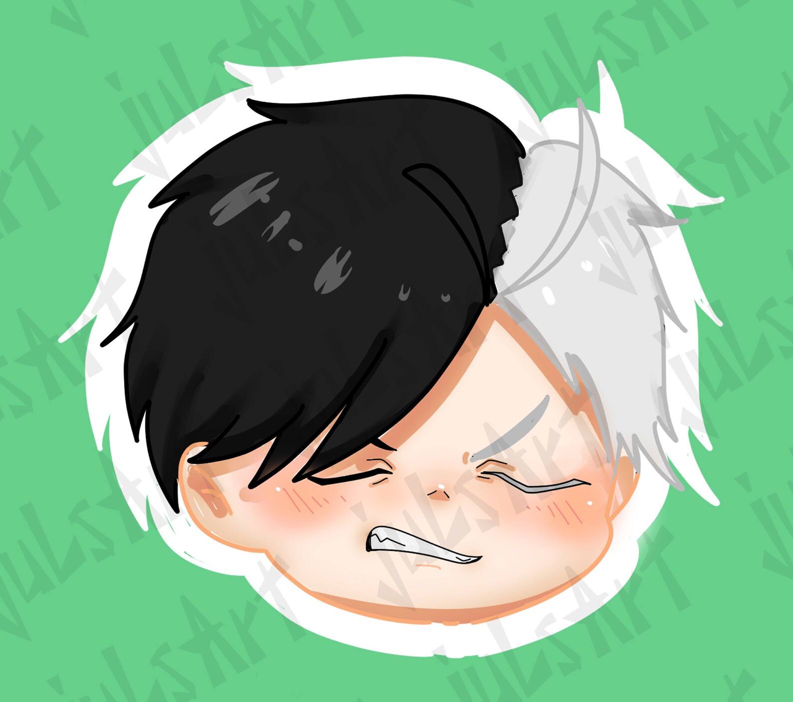 Chibi PNG Wind Breaker Stickers Anime Art - Etsy