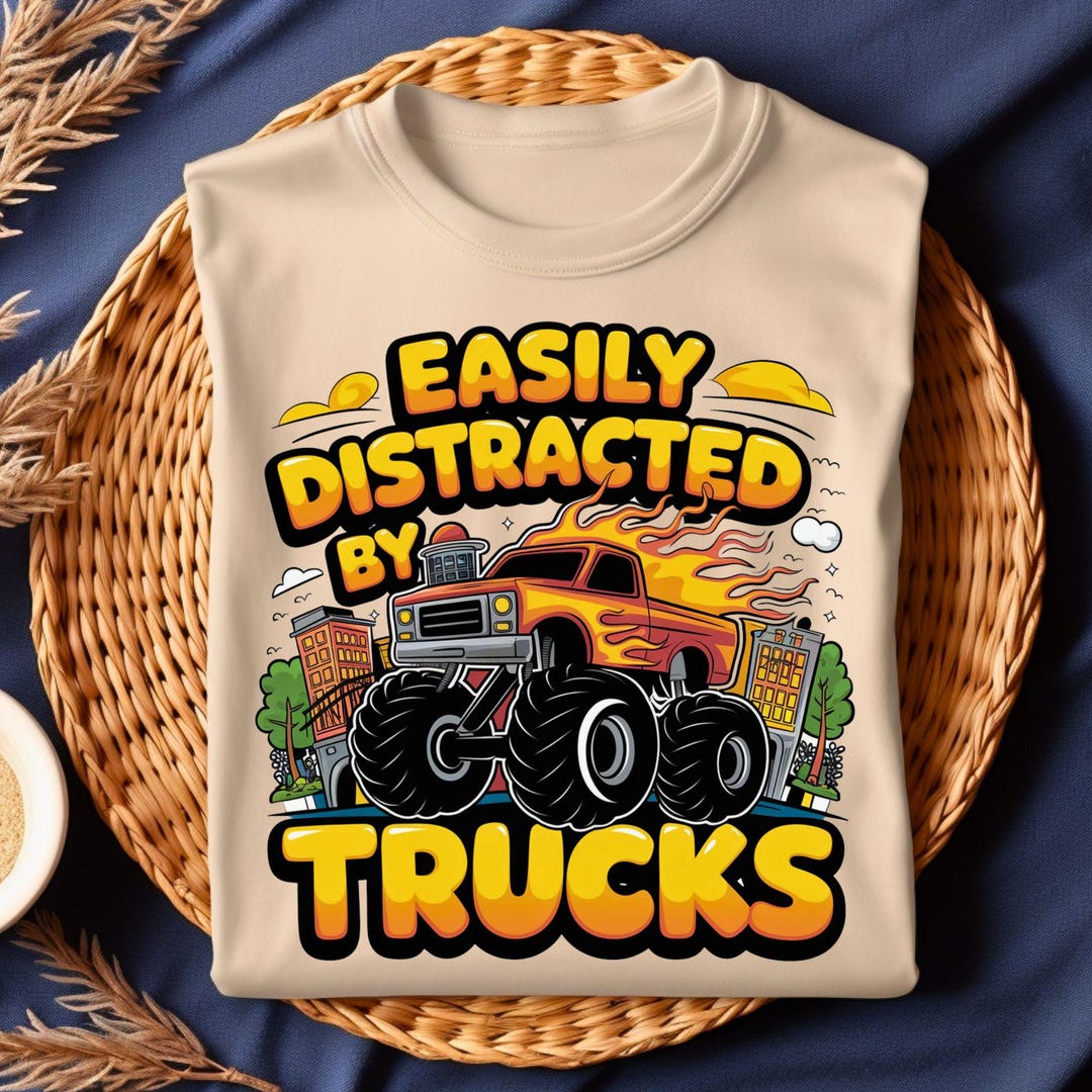 Easily Distracted by Trucks Png, Easily Distracted Png, Trucks Png ...