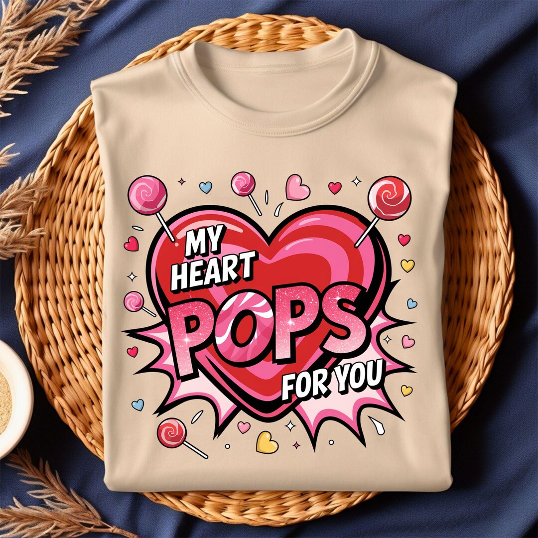 My Heart Pops for You PNG, Valentine Day Png, Modern Art Png ...