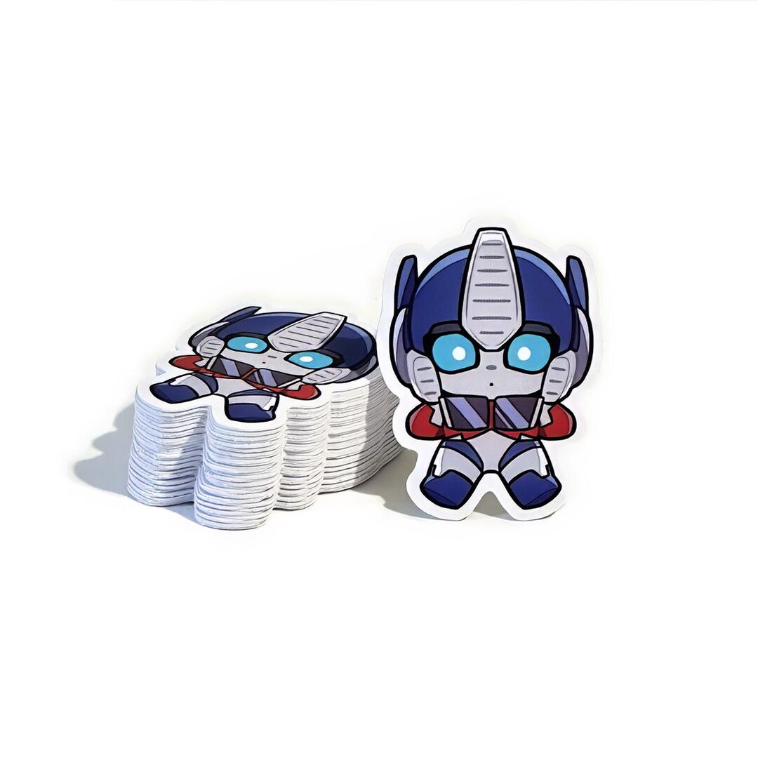 TFP | Chibi Optimus Prime 2 Inch Sticker - Etsy