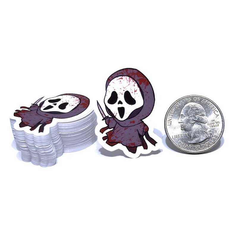 DBD Ghostface 1.5 Inch Sticker - Etsy