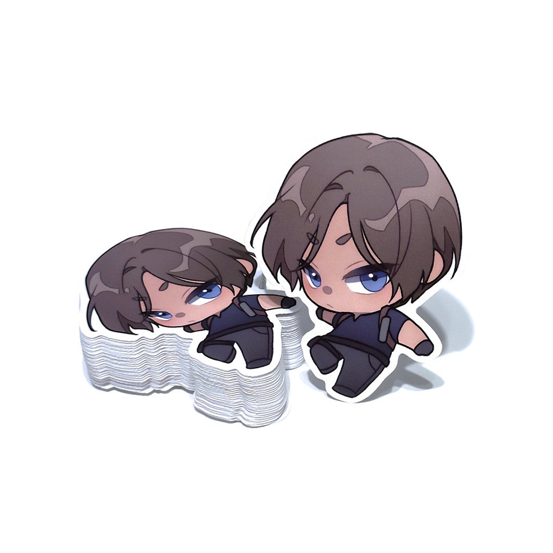 RE | Chibi Leon Kennedy 2.5 Inch Sticker - Etsy