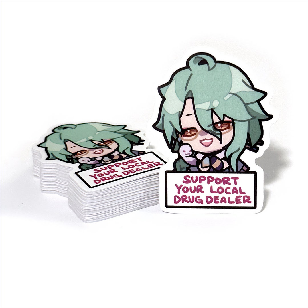 GI | Baizhu 2.5 Inch Sticker - Etsy