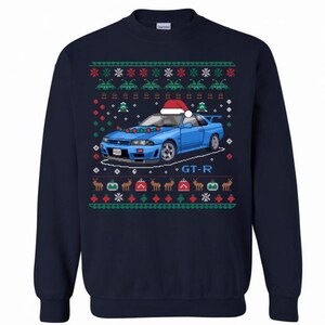 Ugly Christmas Sweater Camaro - Etsy
