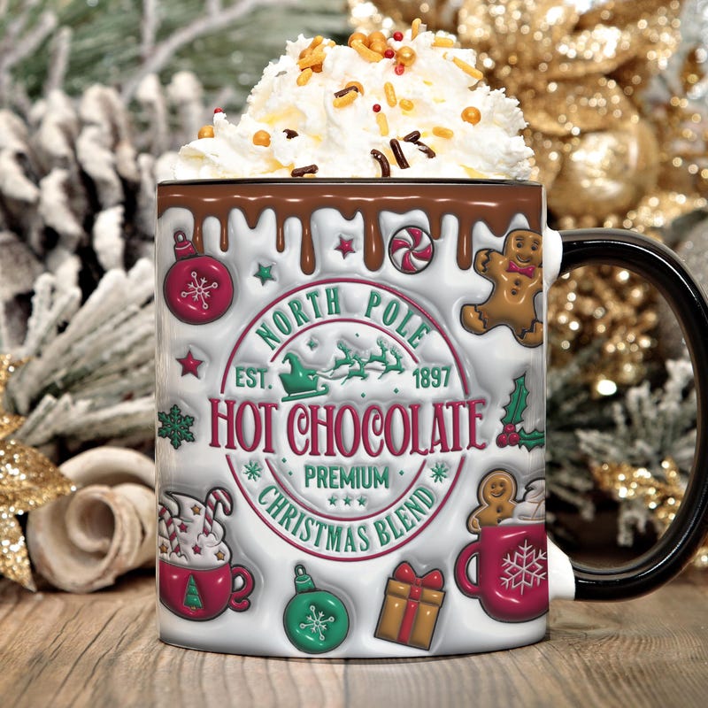 Hot Chocolate Mugs - Etsy