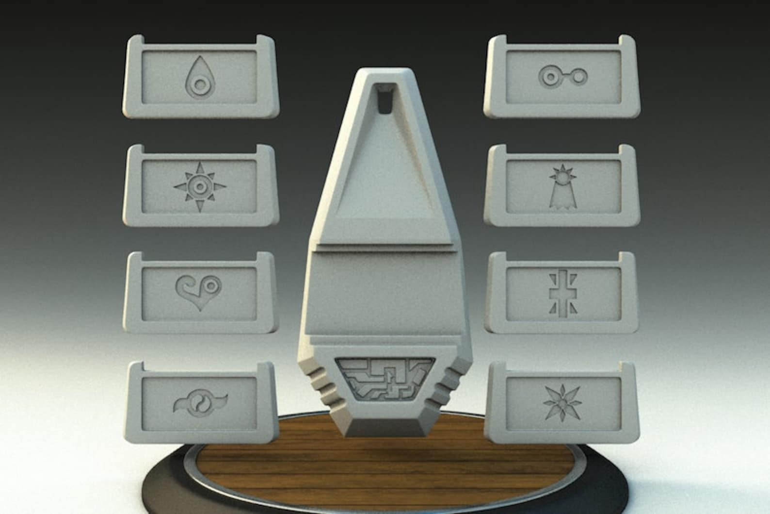 Digimon Crest Tag and All Original Crests STL - Etsy