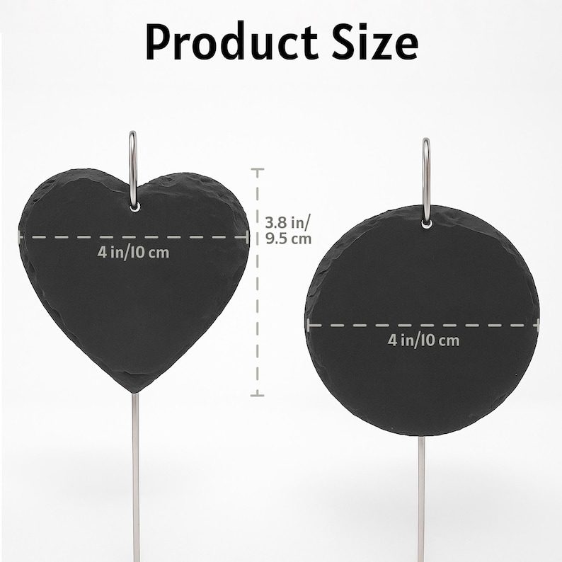 Personalized Memorial Garden Stone for Loved Ones – Engraved Slate ...