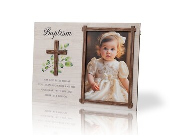 Baptism Frame Baptism Gift Personalized Baptism Gift Christening Gift ...
