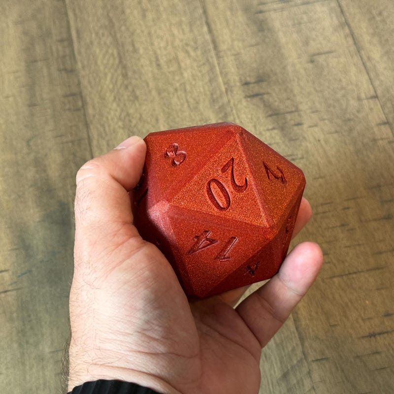 3 Sided Dice - Etsy