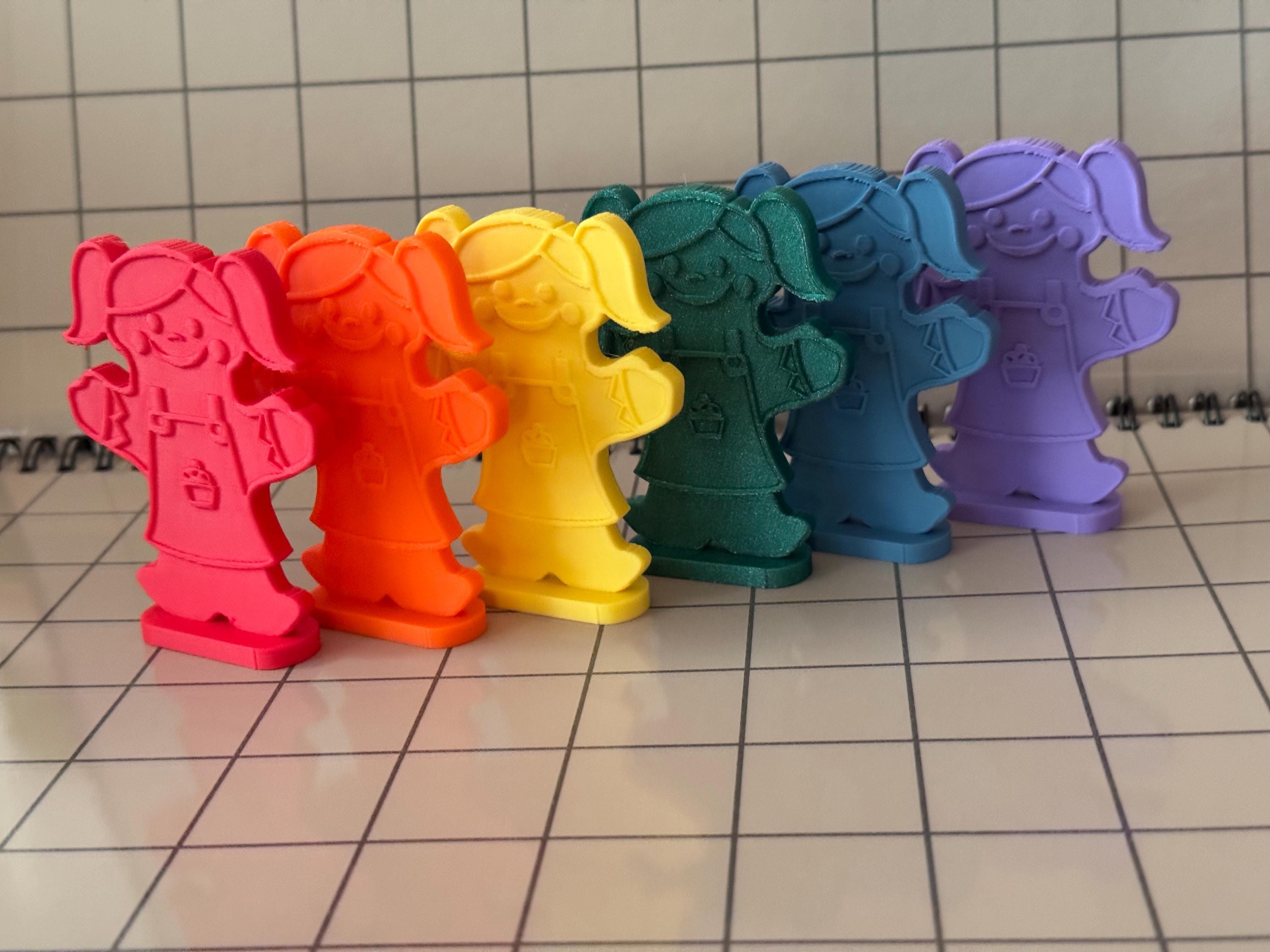 Oversized Candyland Game Pieces Full Set of 6 | Replacement Game Parts ...