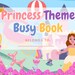 Princess Busy Book Templates - Etsy