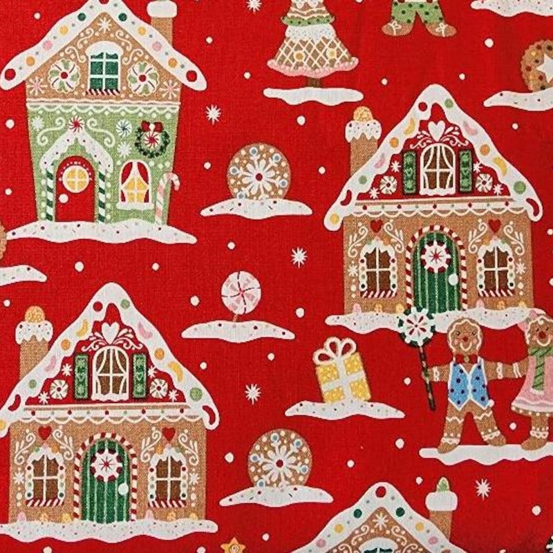 Gingerbread Fabric - Etsy