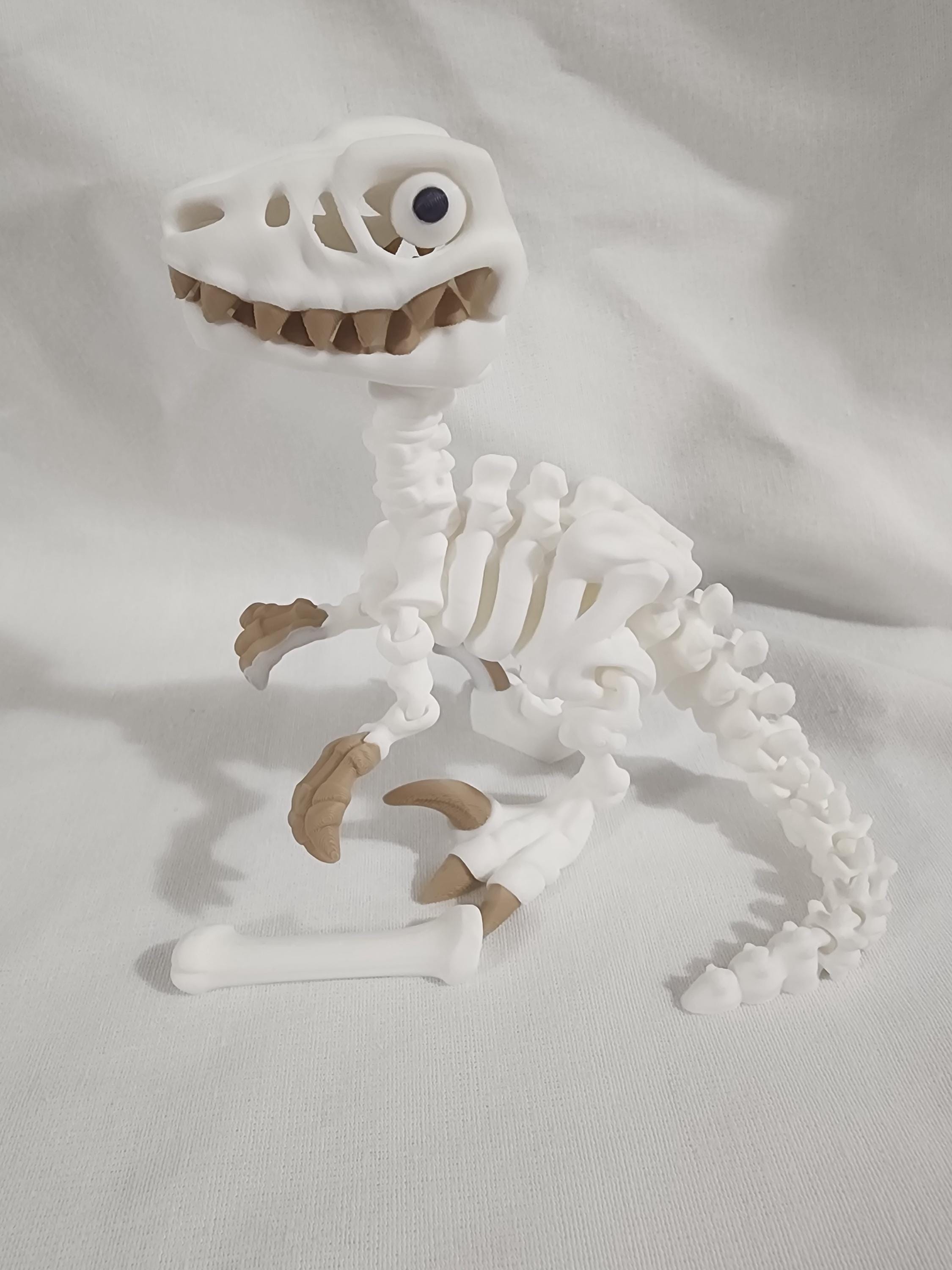 3D Printed Articulated Dinosaur Toy – Flexible, Movable, and Fun for ...