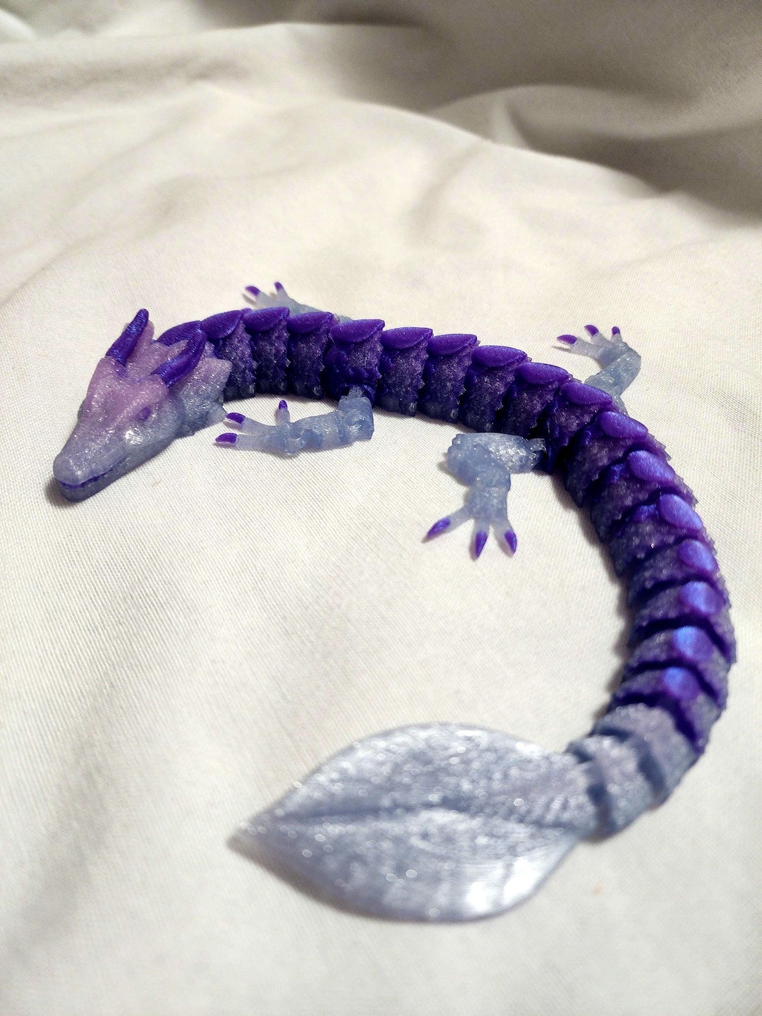 Fidget Toy 3D Printed Dragon - Etsy