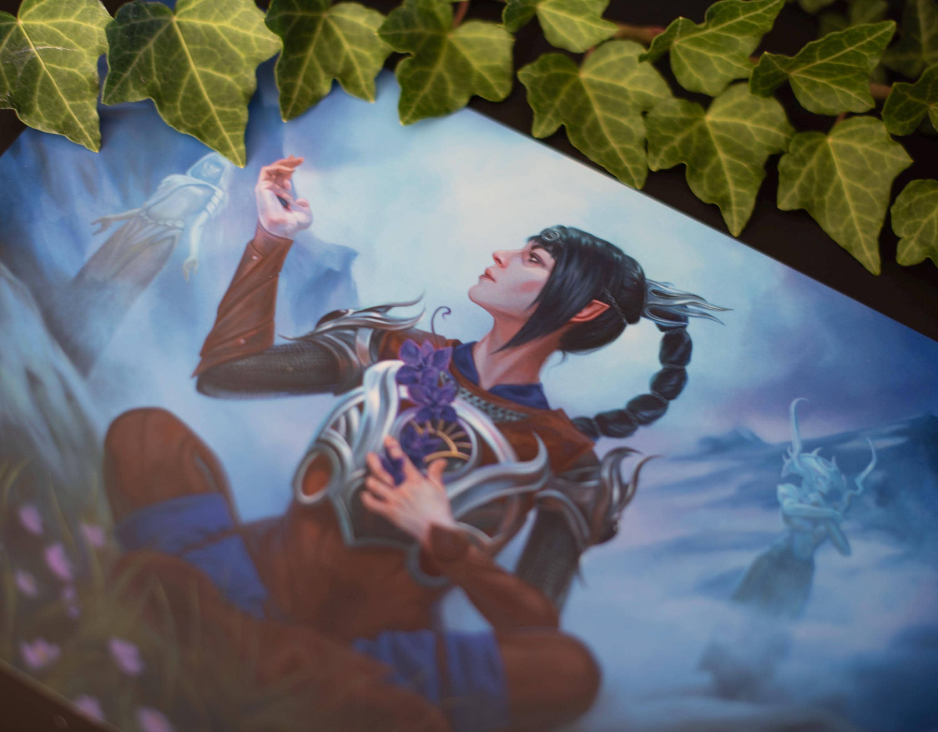 Shadowheart Painting | Baldur's Gate 3 Art Print - Etsy