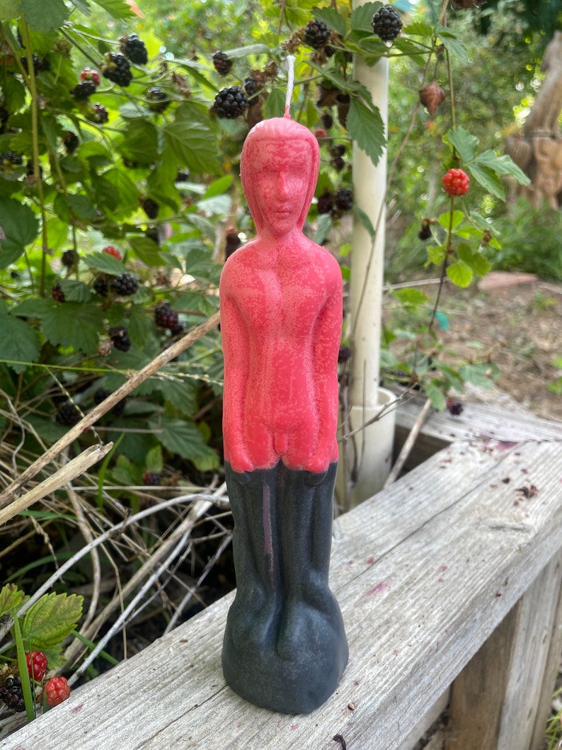 Reversal Male Figure Candle - Etsy