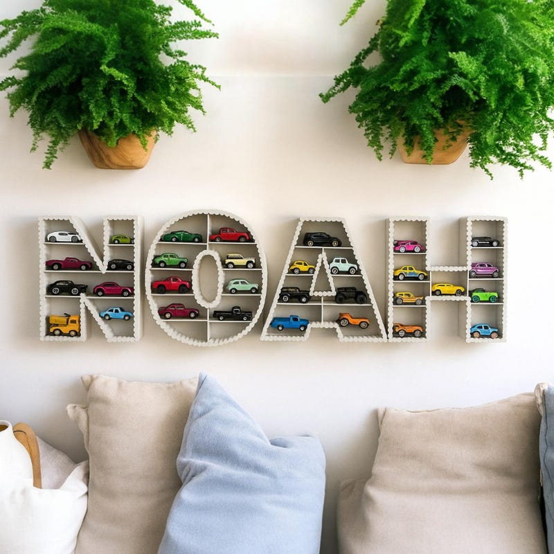 Car Name Shelf - Etsy