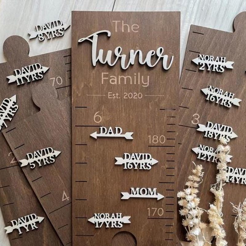 Wooden Growth Chart - Etsy