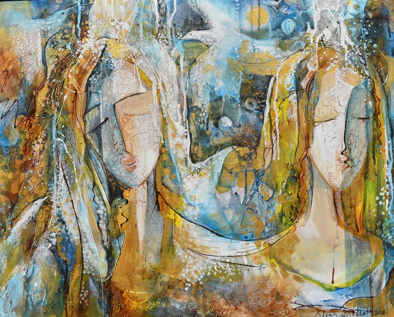 Original Painting, Connected - Etsy