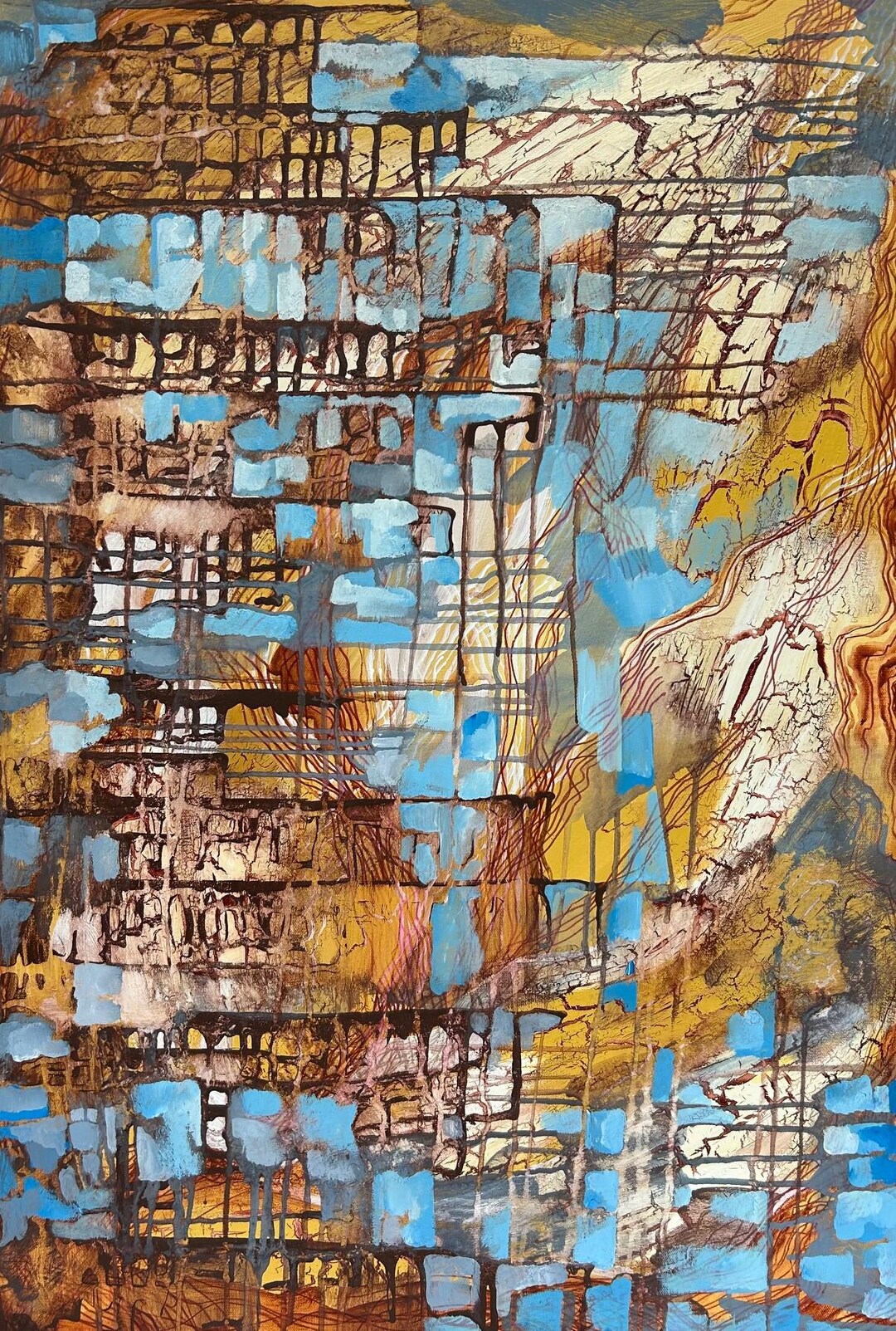 Original Acrylic Painting, New Beginning, 24 X 36 Inches - Etsy
