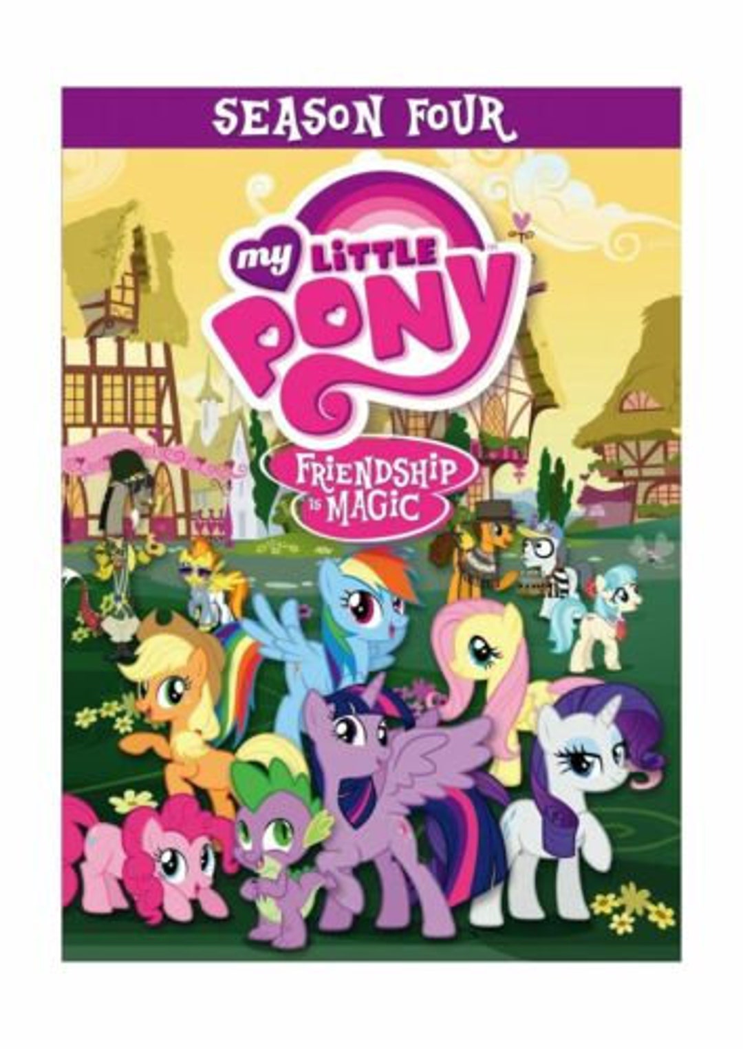 DVD Cartoon My Little Pony: Friendship is Magic Season 4 English Dubbed ...