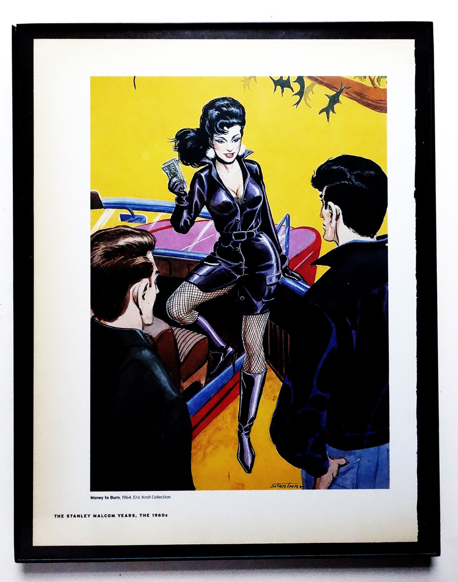 Eric Stanton ORIG Art Print Vintage Erotica Pulp Art Heel | Etsy