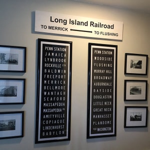 Port Washington Line LIRR Long Island Railroad New York Subway Art ...