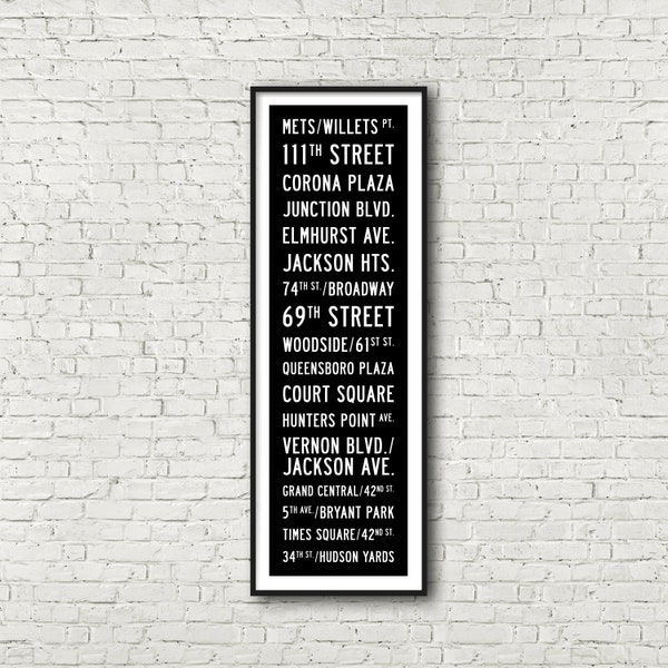 Subway Art Print - Etsy