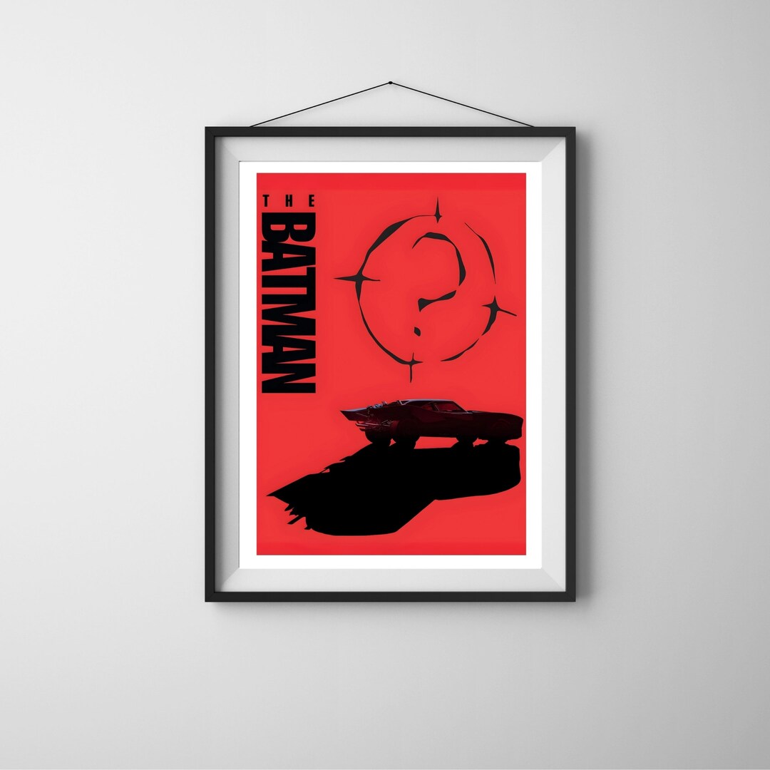 Poster the Batman Digital Art DC COMICS - Etsy