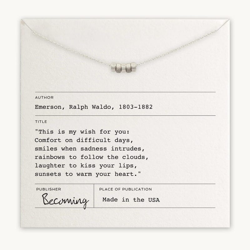My Wish for You Necklace - Etsy