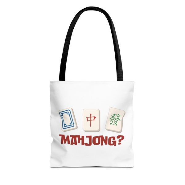 Mahjong Tote Bag - Etsy