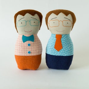 Family Doll Sewing Pattern PDF Mom and Baby Dolls Rag Doll Tutorial Dad ...