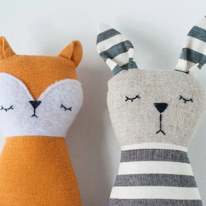 Animal Doll Sewing Pattern PDF Tutorial Animal Stuffed Handmade Toys ...