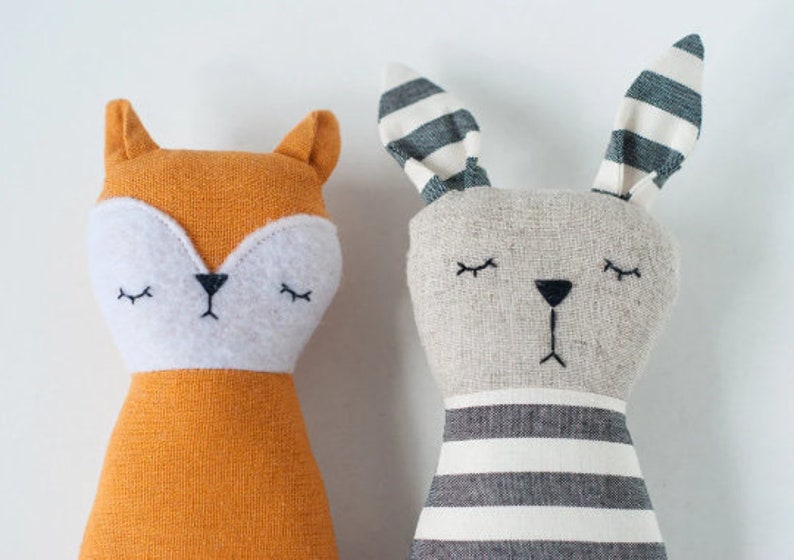 Animal Doll Sewing Pattern PDF Tutorial Animal Stuffed Handmade Toys ...