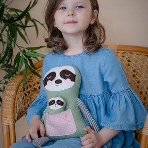 Sloth Sewing Pattern PDF Animal Toy Tutorial Stuffed Toy Plush Softie ...