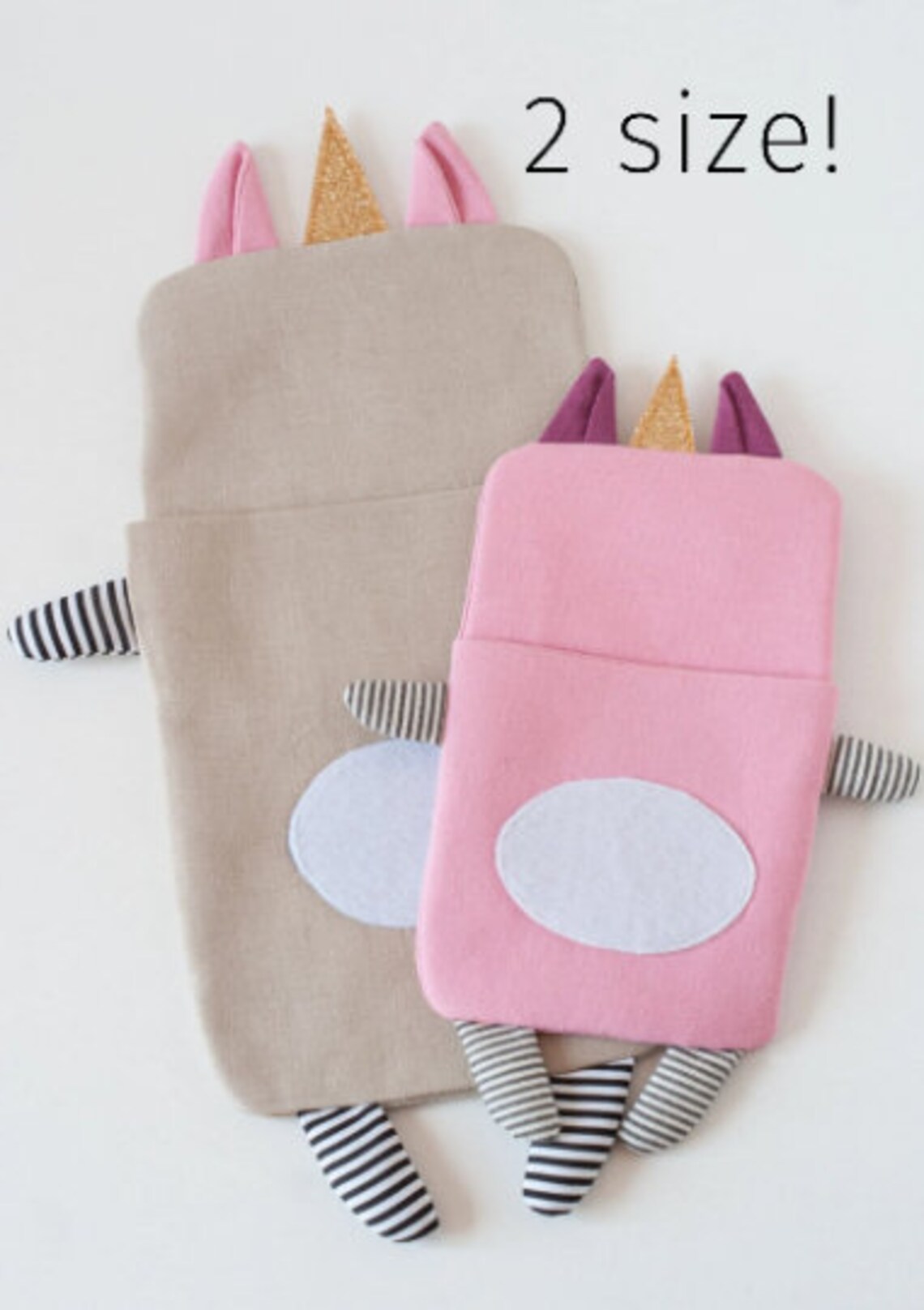 Animal Doll Sewing Pattern PDF Tutorial Sleeping Bag for Dolls Stuff ...